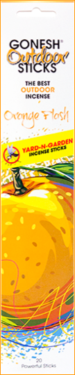 Orange Flash 20 Sticks X 12 Pk (240 Sticks) Gonesh Incense | Fujisan-us.com